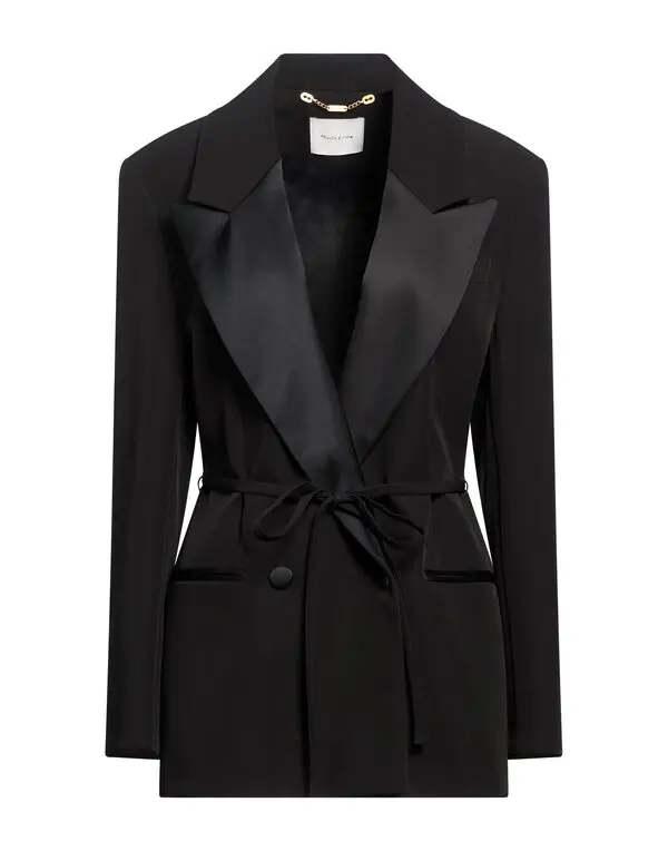 MANILA GRACE Blazer Size Polyester, Elastane