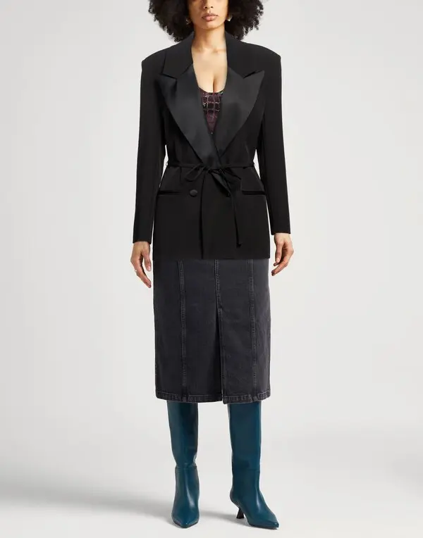 MANILA GRACE Blazer Size Polyester, Elastane