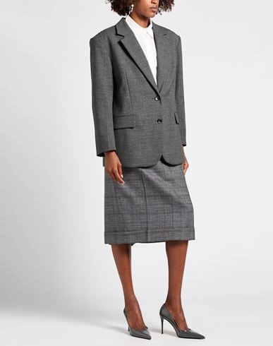 Sandro Blazer Charcoal Size Polyester, Wool, Viscose, Elastane