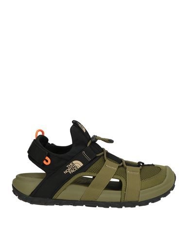 The North Face Sandals Military Size Textile Fibers - Green