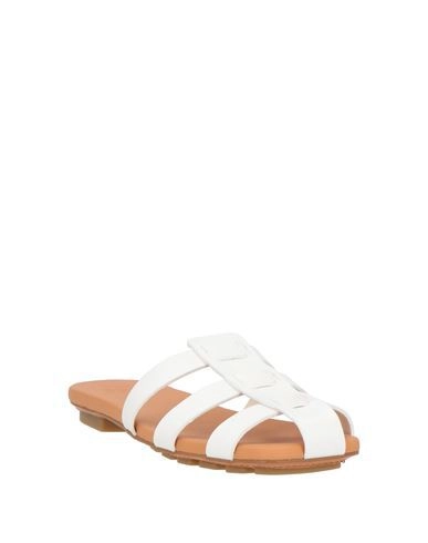 ODISSI Calfskin Sandals - White