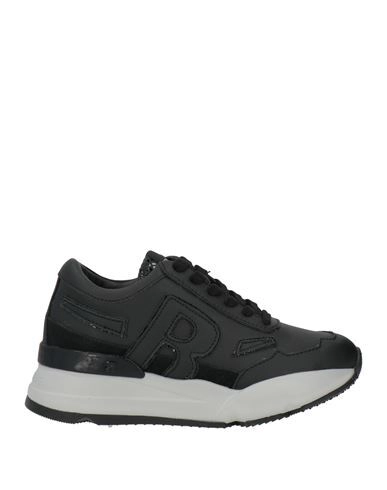 RUCOLINE Leather Low-top Sneakers - Black