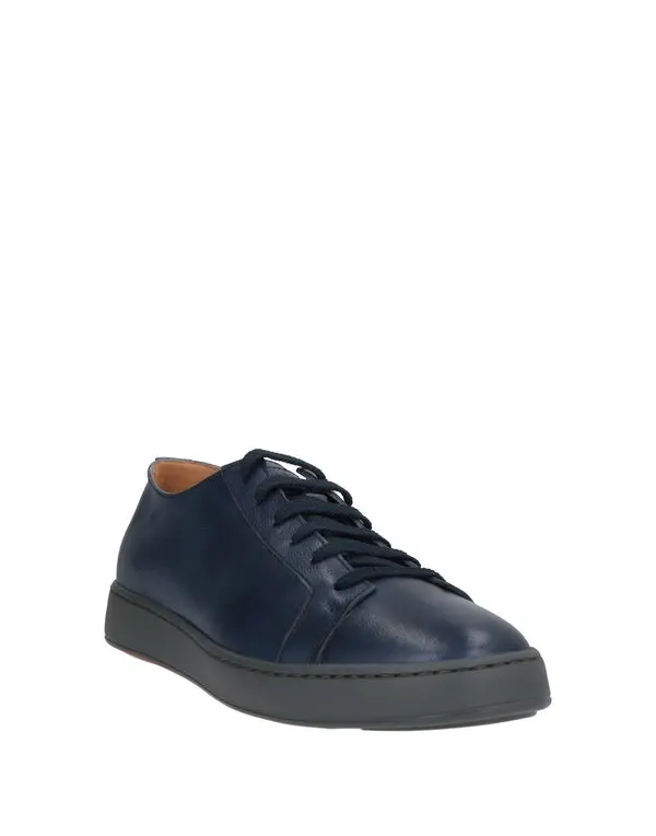 Santoni Sneakers Size Leather