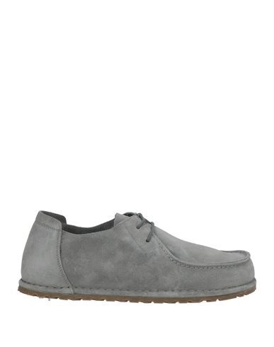 BIRKENSTOCK Light Leather Lace-up Shoes - Light Grey