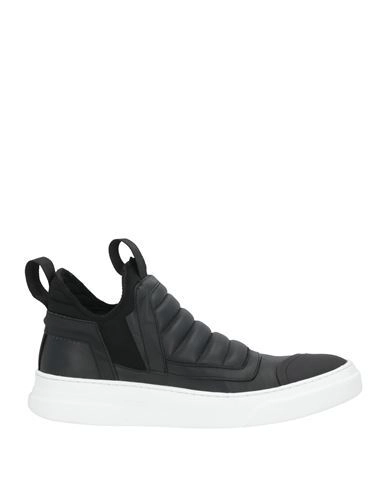 BRUNO BORDESE Sneakers Size Leather, Textile Fibers - Black
