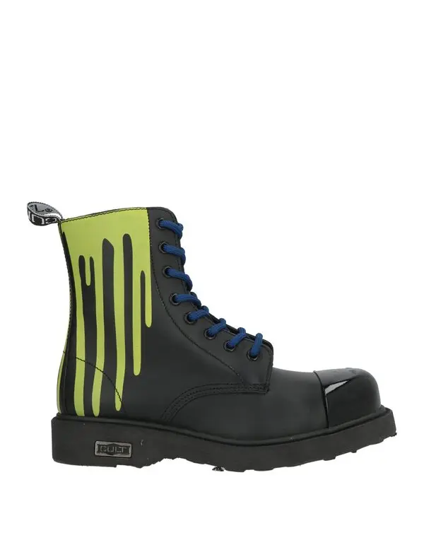 CULT Leather Lace-up Ankle Boots