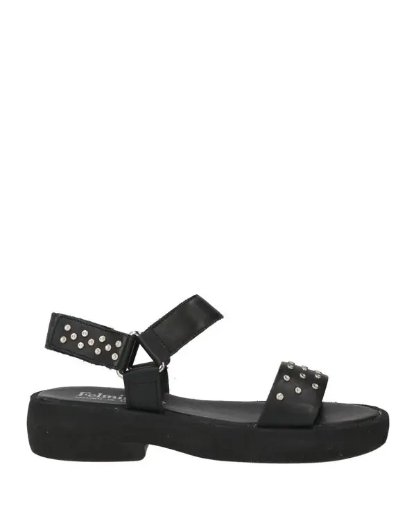 FELMINI Calfskin Appliqué Sandals