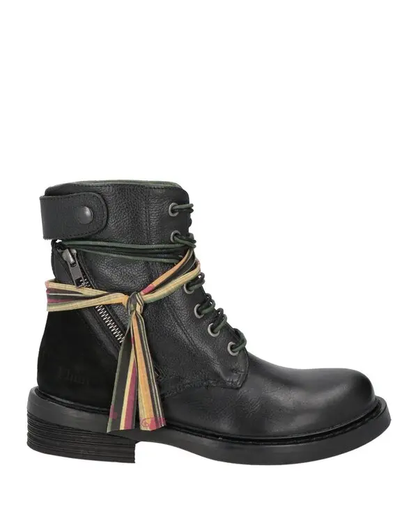 FELMINI Leather Lace-up Ankle Boots