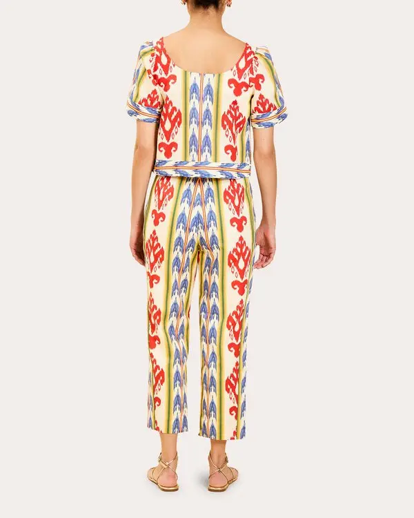 Mestiza New York Palau Ikat Cigarette Pants
