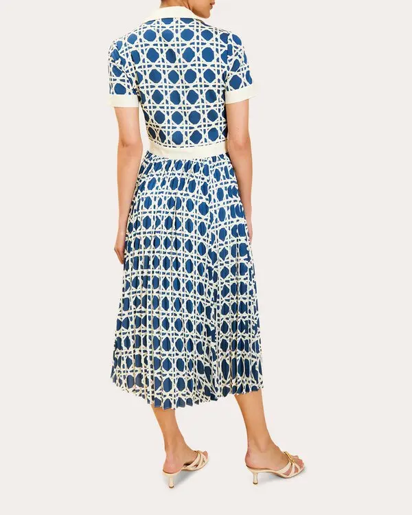 Mestiza New York Billie Twill Pleated Shirt Dress