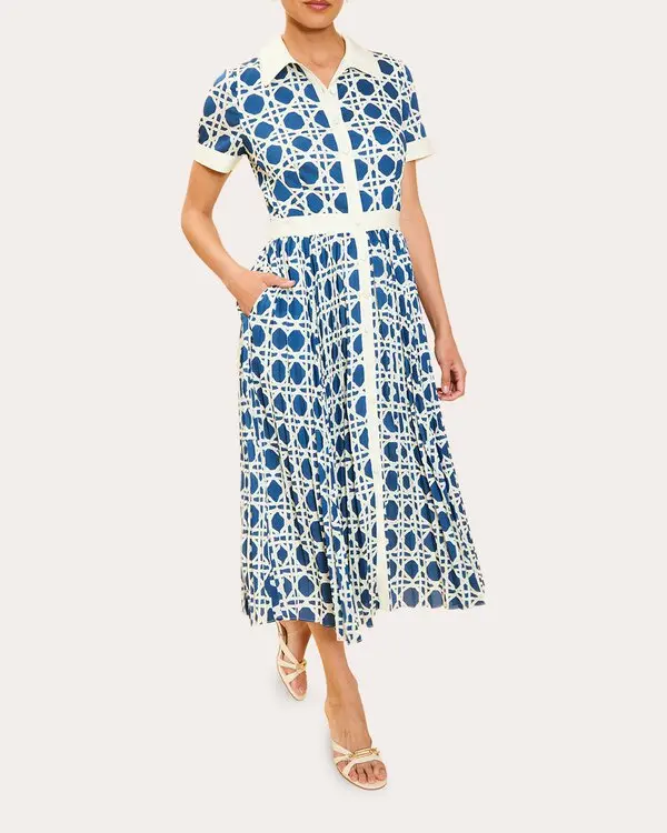 Mestiza New York Billie Twill Pleated Shirt Dress