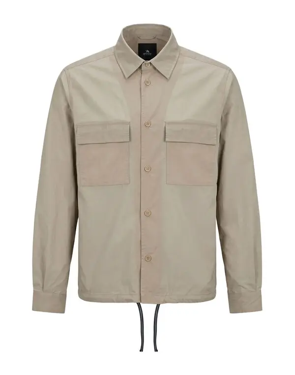 SPIEWAK Lime Nylon Overshirt - Sand