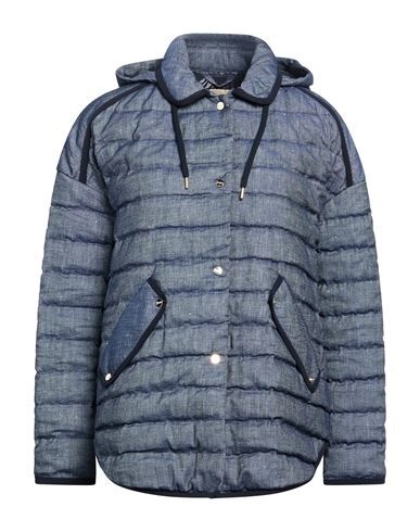 Herno Puffer Size Linen, Cotton, Elastane - Blue