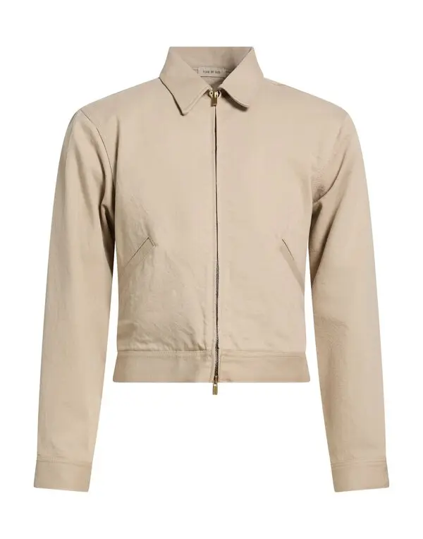 Fear Of God Cotton Denim Bomber Jacket