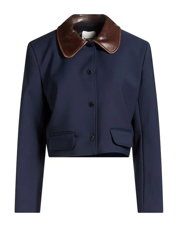 Sandro Jacket Size Polyester, Elastane
