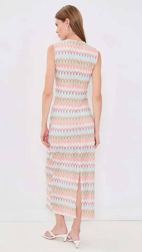Hill House Home Taytum Maxi Dress - White Multi