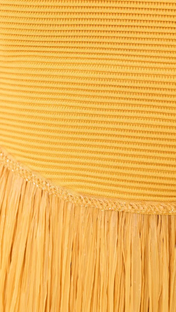 Aje Florentia Raffia Maxi Dress