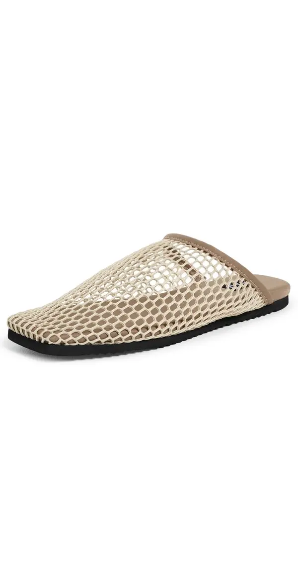 ROAM Mesh Baboosh Mules - Cream