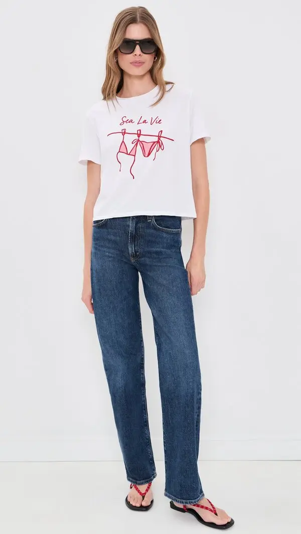 SUNNY SOMEWHERE Sea La Vie Everyday Tee