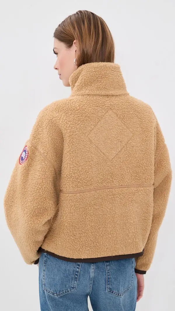 Canada Goose Simcoe Fleece Jacket - Ecru Beige