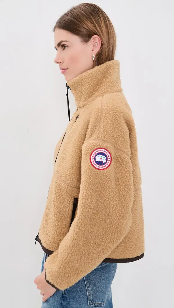 Canada Goose Simcoe Fleece Jacket - Ecru Beige