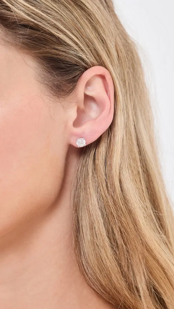 HEAVEN MAYHEM Moissanite Stud Earrings