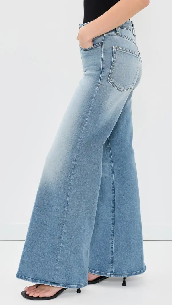 Good American Good Waist Palazzo Jeans