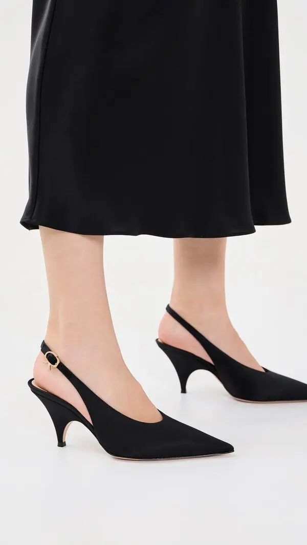 GIANVITO ROSSI Sofia Slingback Heels