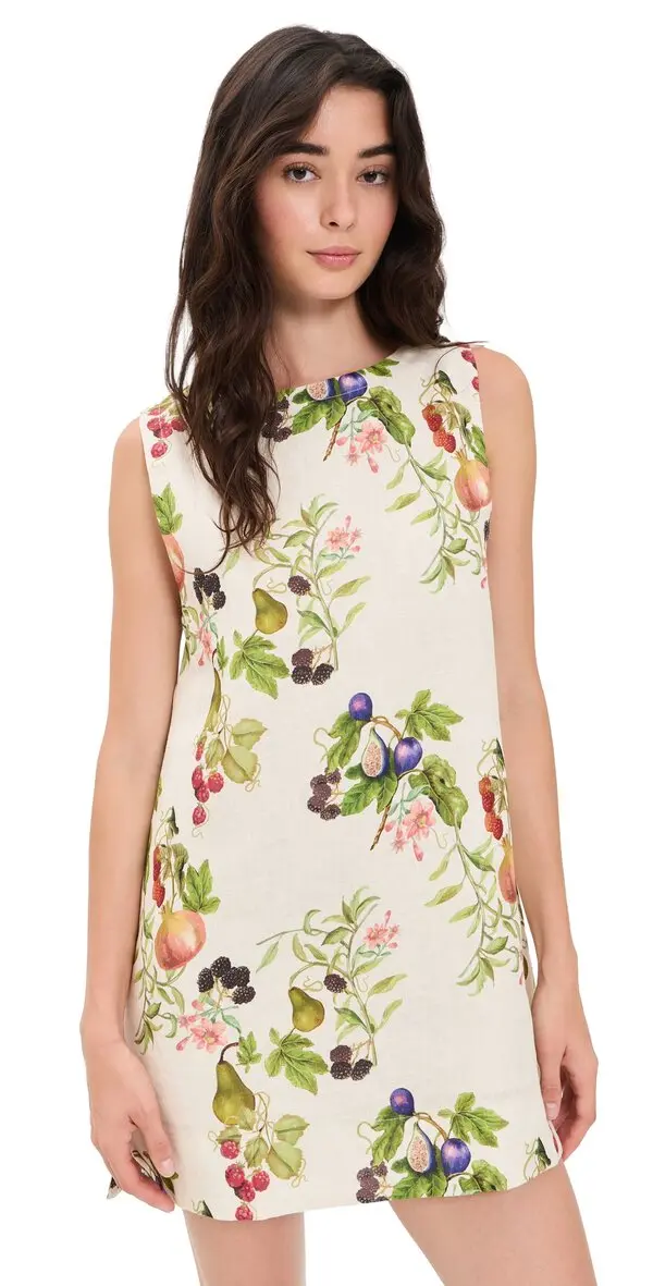 VRG GRL Aftersun Linen Dress - Orchard