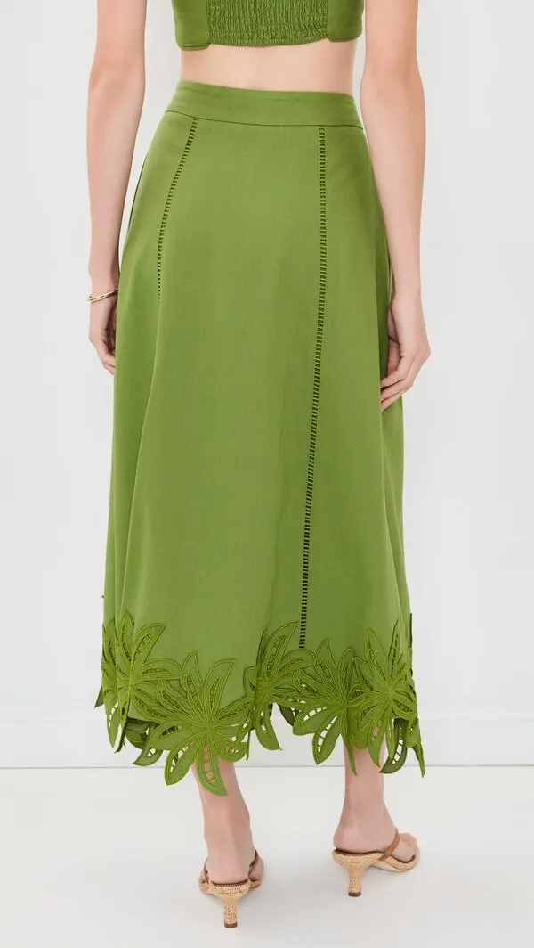 English Factory Palm Tree Skirt