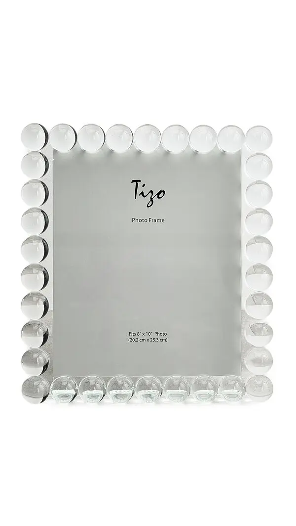 TIZO DESIGN Crystal Glass Bubble Frame 8x10