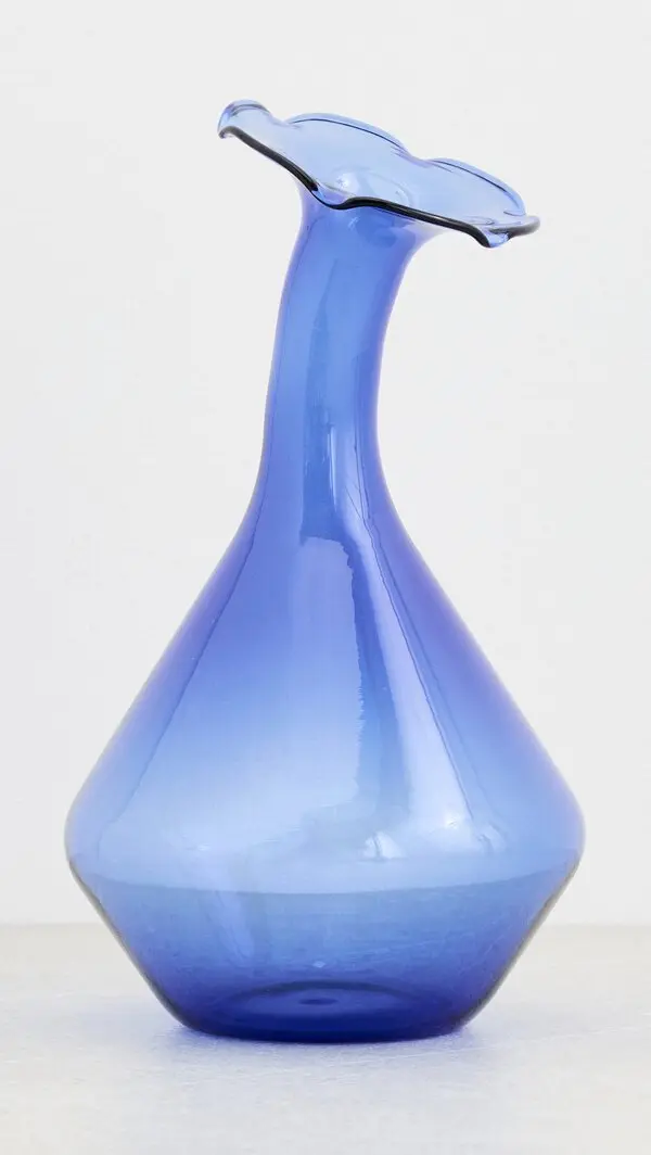 TIZO DESIGN Glass Angled Neck Large Vase