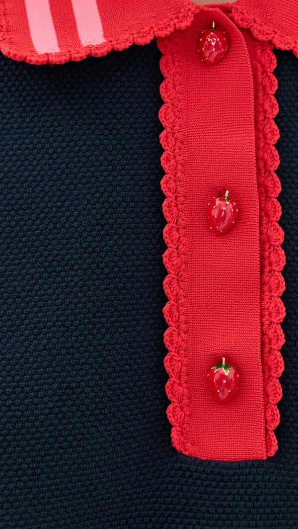 Essentiel Antwerp Kontrast Knitted Polo