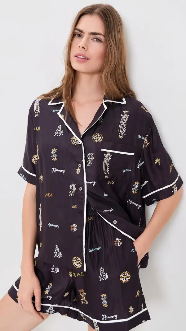 Sea Juliet Embroidered Top
