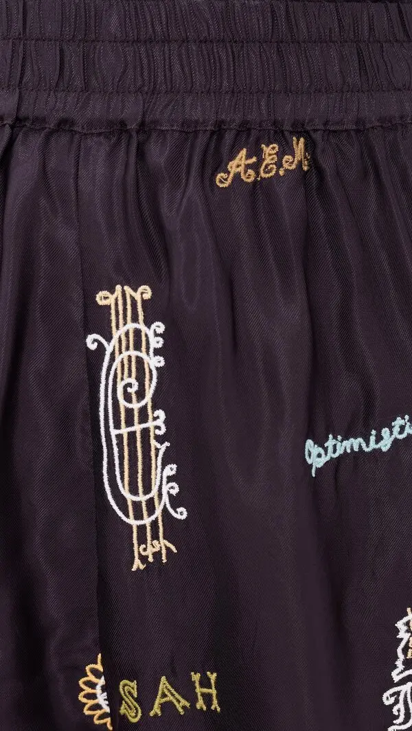 Sea Juliet Embroidered Shorts