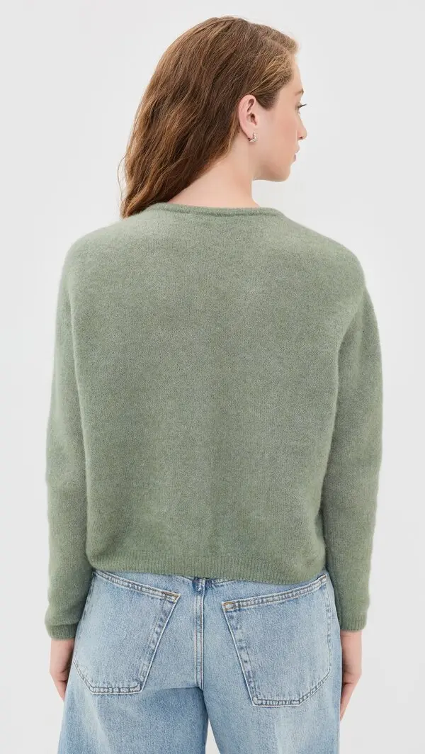 American Vintage Vitow Alpaca Wool Blend Cardigan
