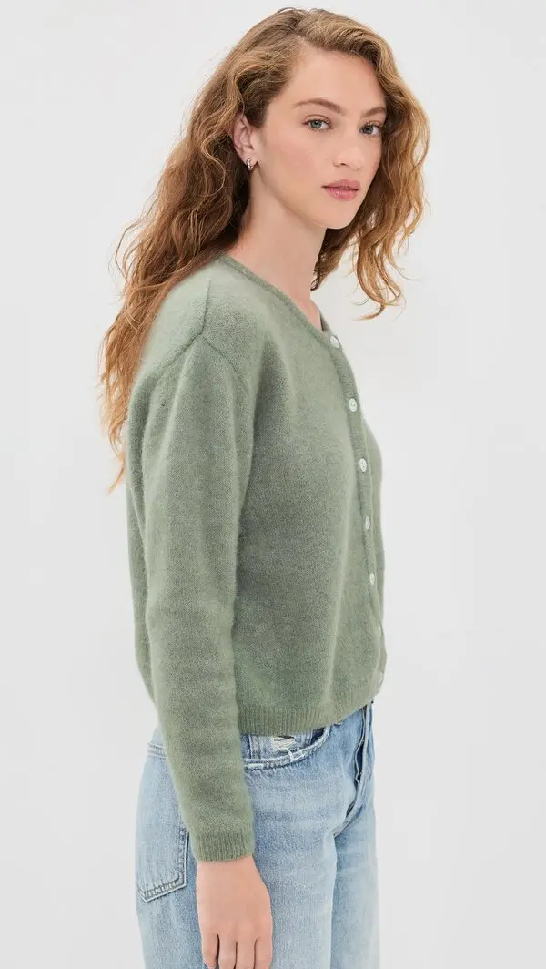 American Vintage Vitow Alpaca Wool Blend Cardigan