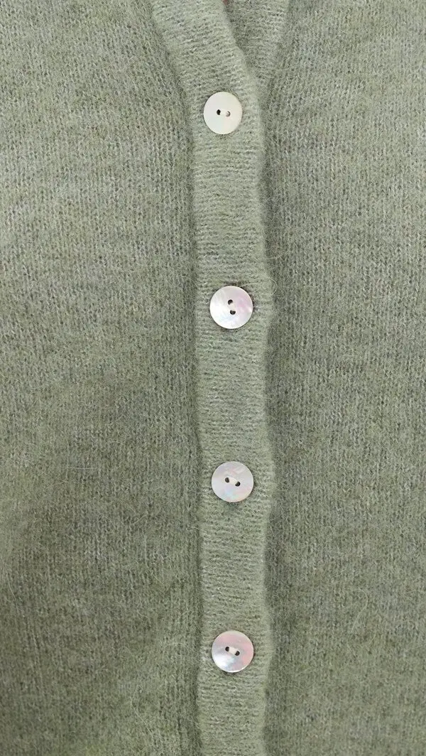American Vintage Vitow Alpaca Wool Blend Cardigan