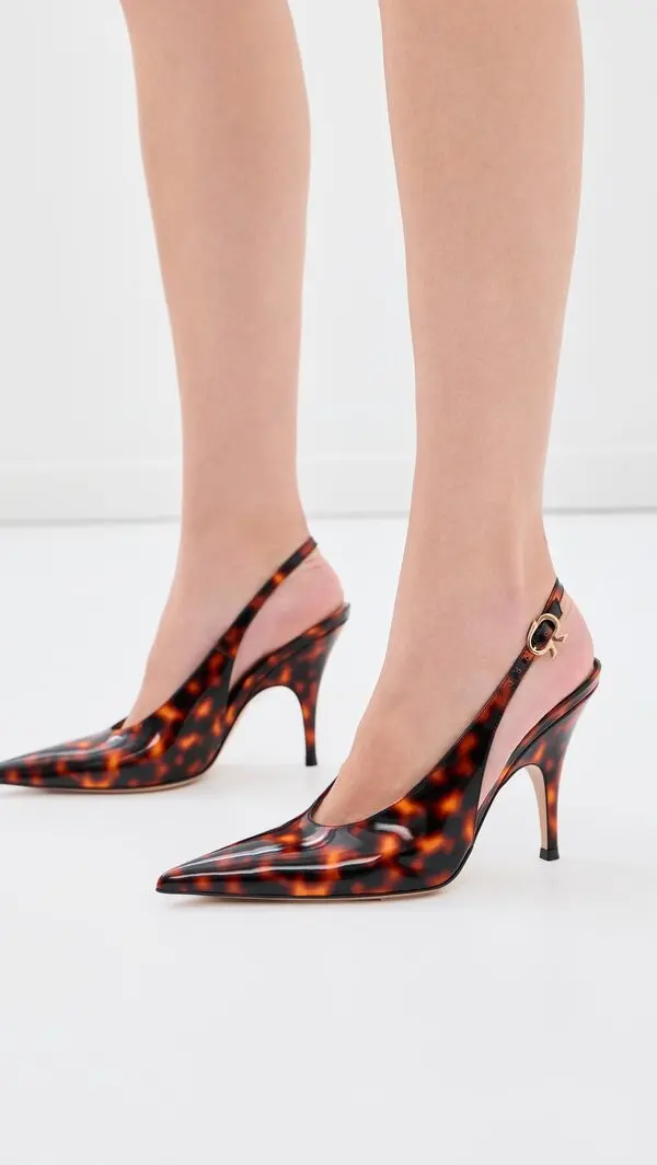 GIANVITO ROSSI Sofia Nuit Sling Heels
