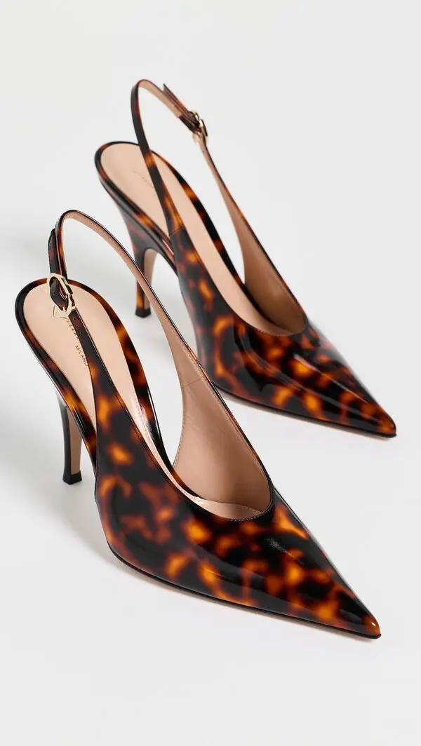 GIANVITO ROSSI Sofia Nuit Sling Heels