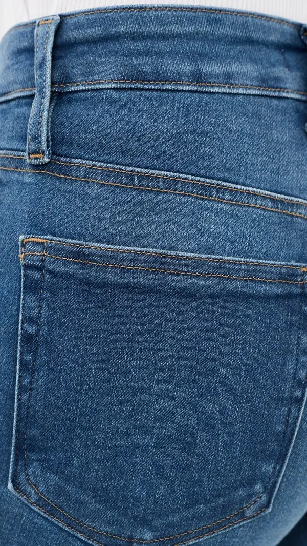 Good American Soft Tech Good Legs Straight Jeans