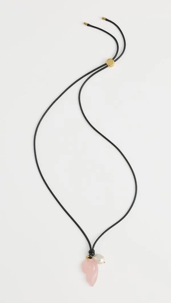LUV AJ The Santorini Pendant Cord Necklace