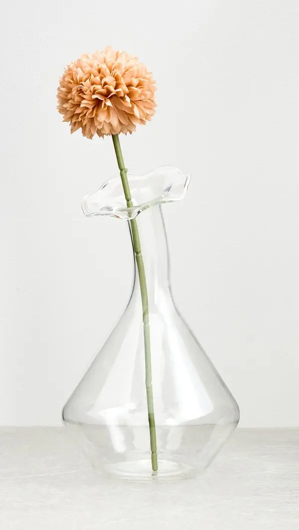 TIZO DESIGN Glass Angled Neck Large Vase