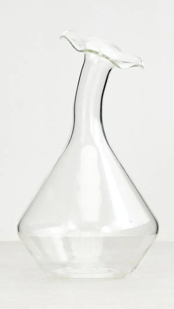 TIZO DESIGN Glass Angled Neck Large Vase