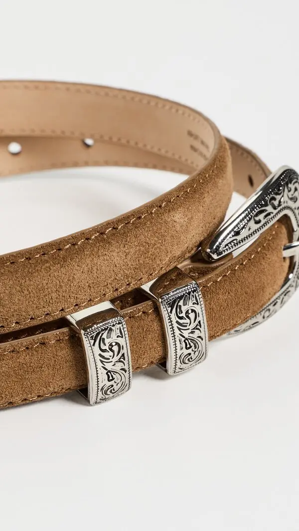 B-low The Belt Gunnar Suede Belt