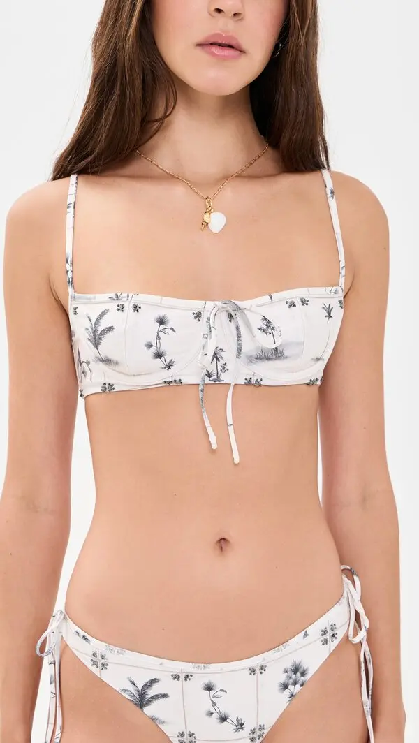 Agua Bendita Libertad Arena Bikini Top