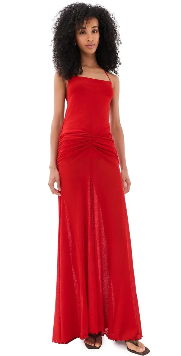 SIEDRES Nensi Maxi Dress - Red