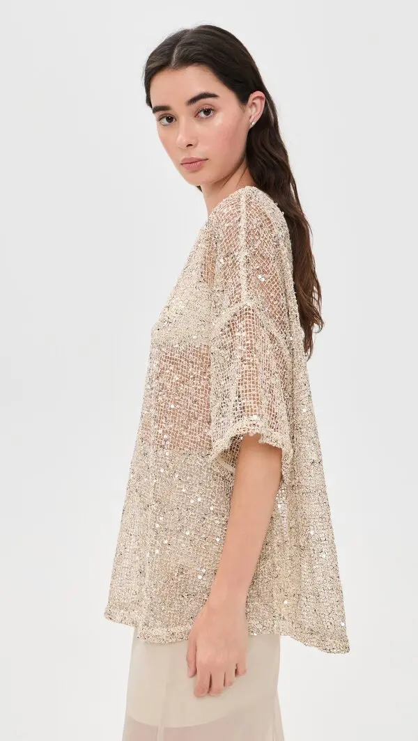 VRG GRL Arden Sequin Top