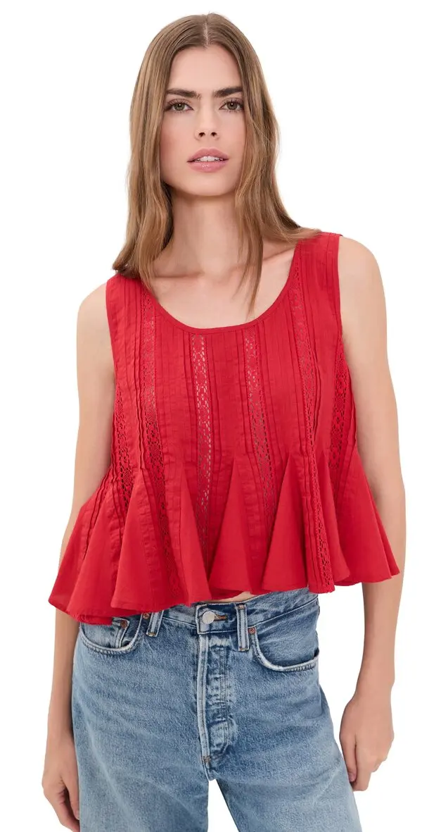 Sea Pippa Blouse - Red