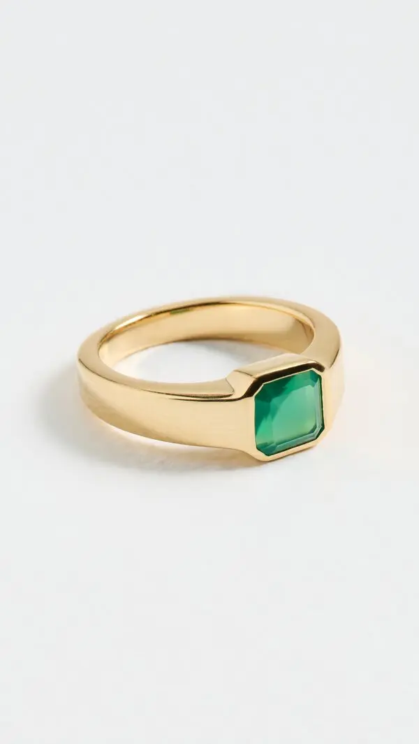 Shashi Pinky Signet Ring